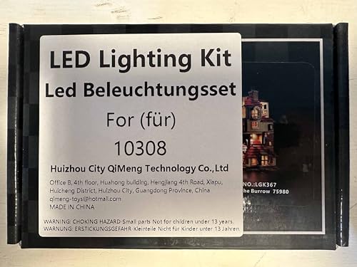GEAMENT Light Kit for Hagrid's Hut Buckbeak's Rescue - Compatible with Lego 75947 Toy Hut Building Set (Model Set Not Included)