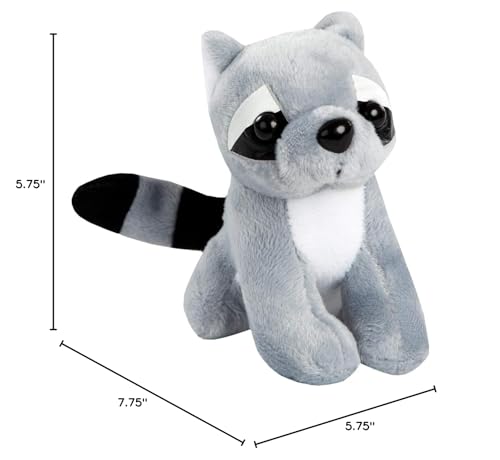 Etna Friends of the Forest Talking Treehouse Playset - 5 Plush Woodland Animals with Carry Case
