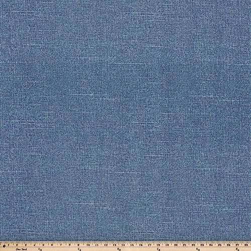 Pillow Perfect Tory Solid Indoor/Outdoor Wicker Patio Sofa/Swing Cushion Tufted, Weather and Fade Resistant, 19" x 44", Blue