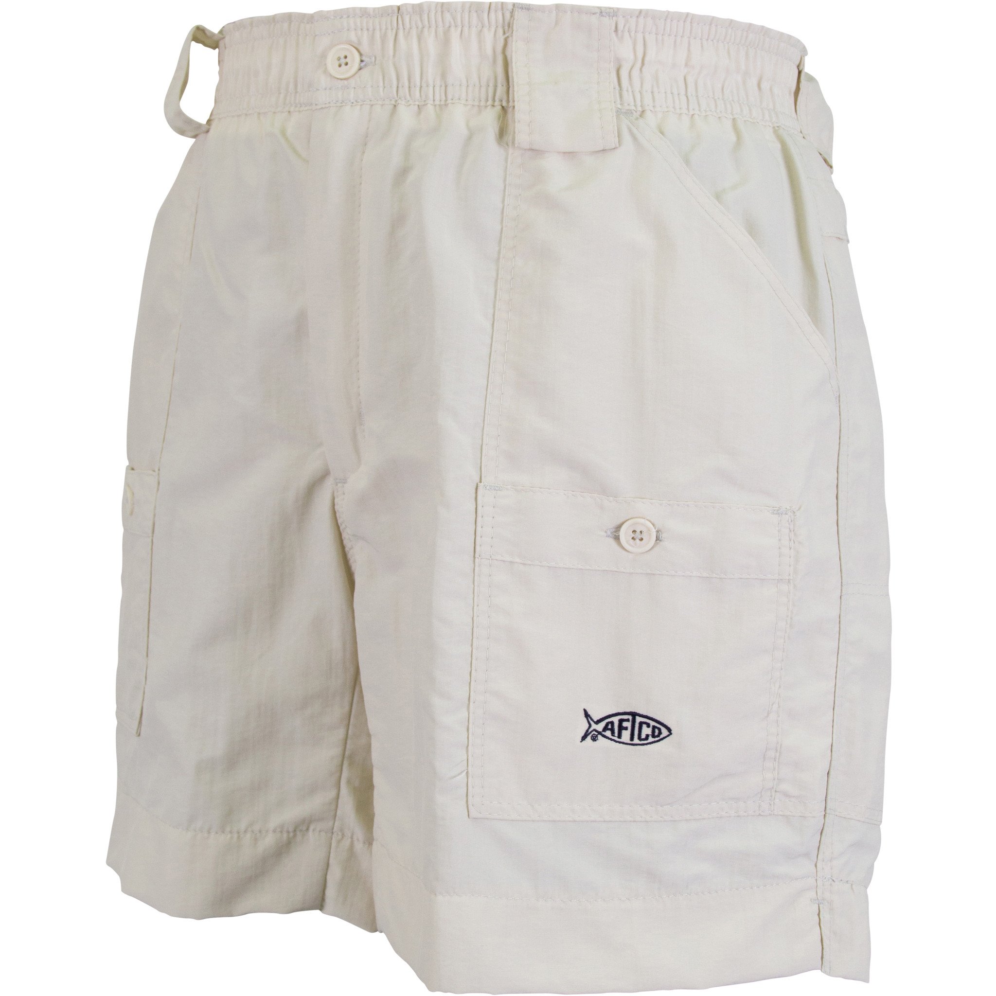 AFTCO Bluewater M01 Original Traditional Fishing Shorts - Natural - 28"