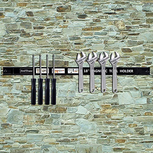 Magnetic Tool Holder 18 Inch 8 Pack Heavy Duty Magnet Tool Bar Strip Rack Wall Mount Black¡