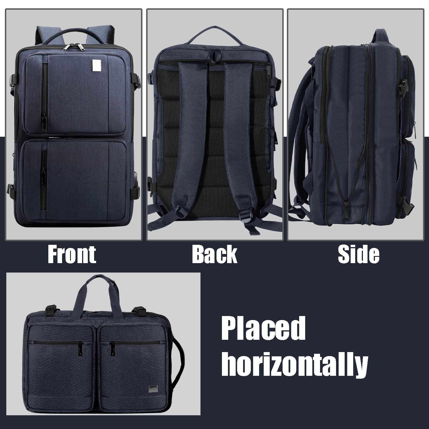 AGUI'S SUMMER Travel Backpack, Extra Large Laptop Backpacks, Water Resistant College Bookbag Business Work Bag Fits 17 Inch Computer