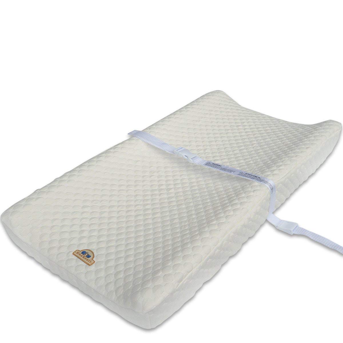 Super Soft and Comfy Changing Pad Cover for Baby by BlueSnail (White)