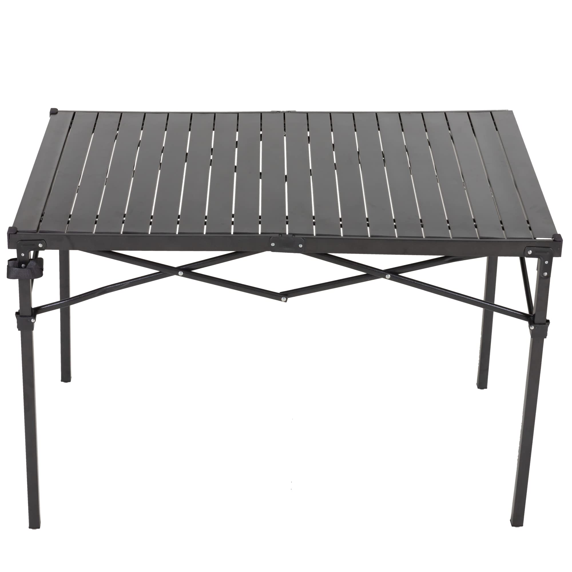 ALPHA CAMP Camping Table Portable Table Folding Aluminum Table with Carry Bag