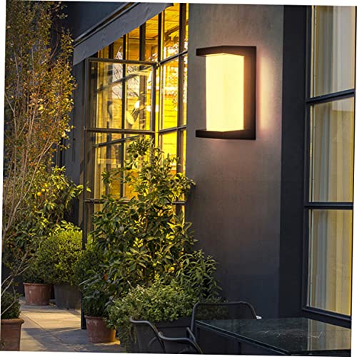 Uonlytech Garden Wall Light Exterior Outdoor Wall Lights Outdoor Sconces Wall Lighting Outdoor Landscape Lights Landscape Lights for Lawn Bathroom Night Light LED Wall Lights Yard Light LED