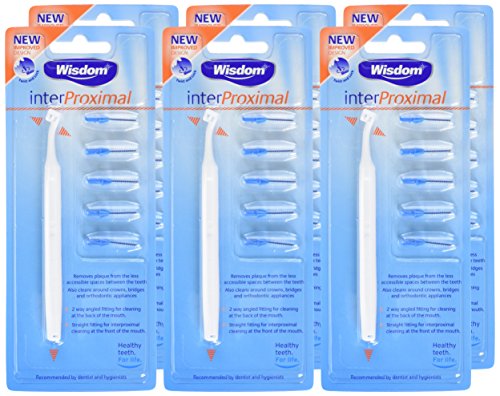 Wisdom Interproximal Toothbrush, Pack of 6
