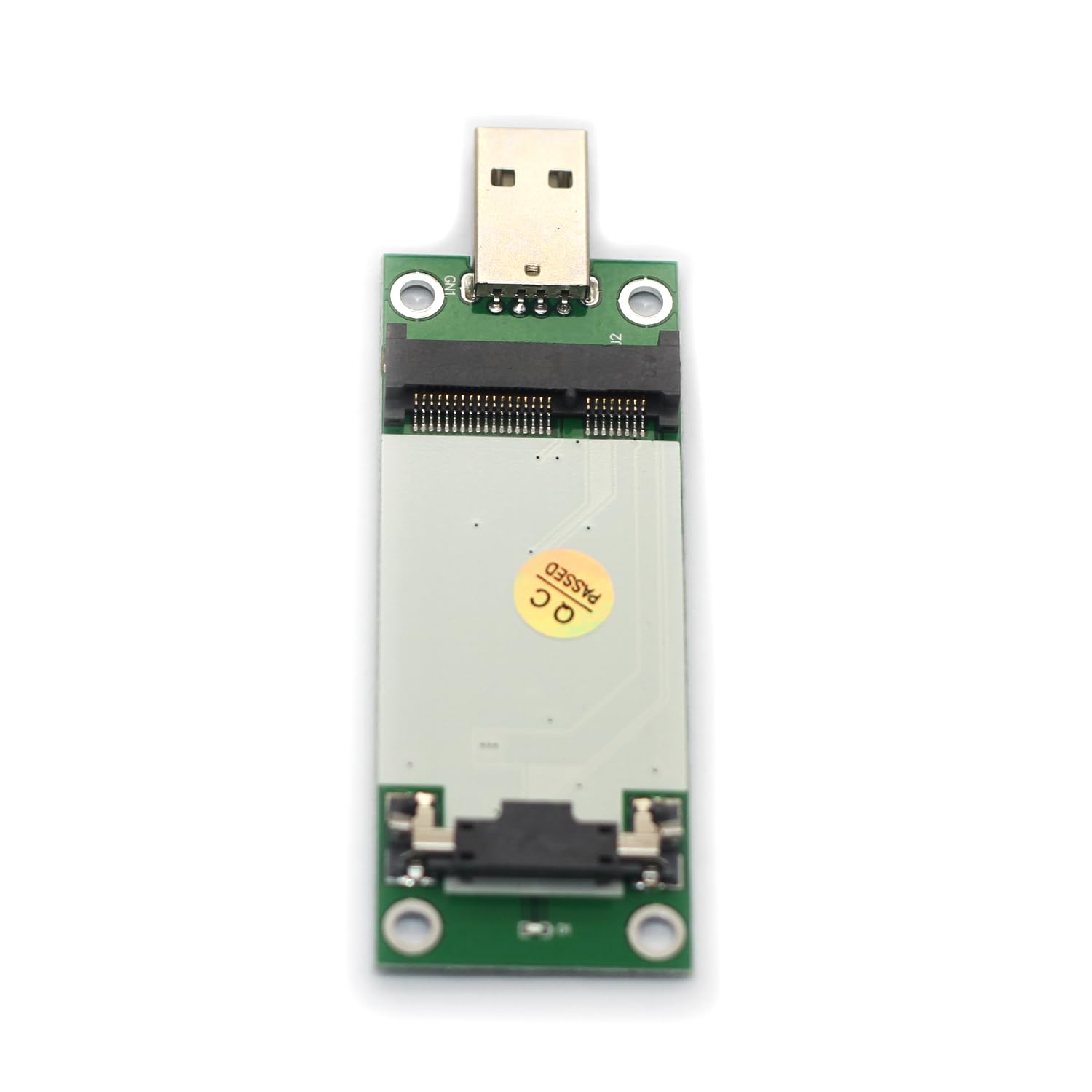 Mini PCIe WWAN Card to USB Adapter with SIM Slot, Mini PCI Express WWAN/LTE/4G Module Tester Converter, Support 30mm 50mm Wireless Wide Area Network Card