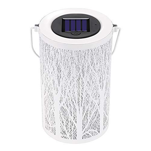 ALLOMN Solar Lamp, Solar Lantern Lamp Garden Home Decoration Outdoor Projection Lights Waterproof Garden Path Hanging Lights, Automatic Brightness Adjust & Auto ON/Off (Forest Projection)