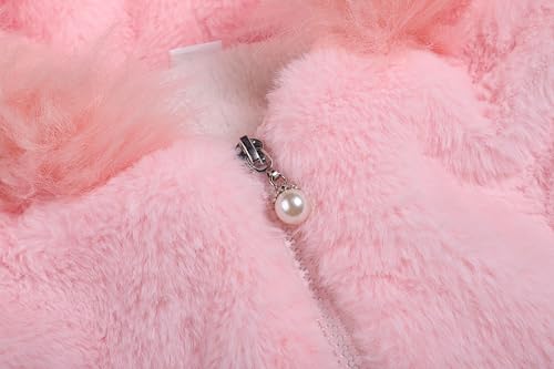 MINKIDFASHION Baby Girls Winter Autumn Warm Jacket Coat (5T, Pink)