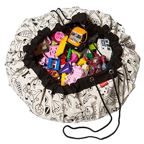 Play & Go Designer Collab Storage Bag, Color- Omy, Diameter- 140 cm