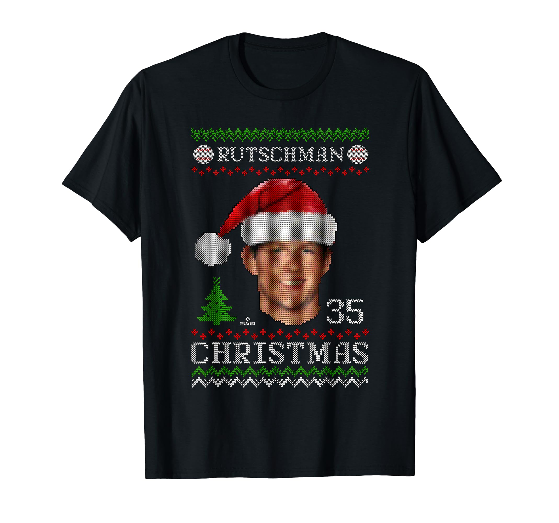 Adley Rutschman Baltimore Baseball Christmas Sweater MLBPA T-Shirt