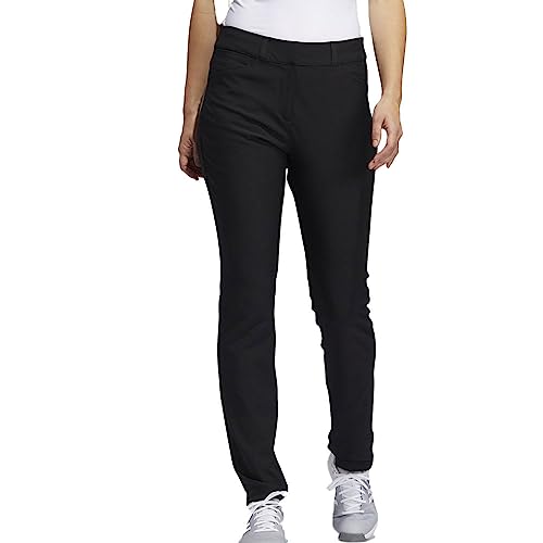 adidas Women's Standard Full Length Golf Pants, Black, 8