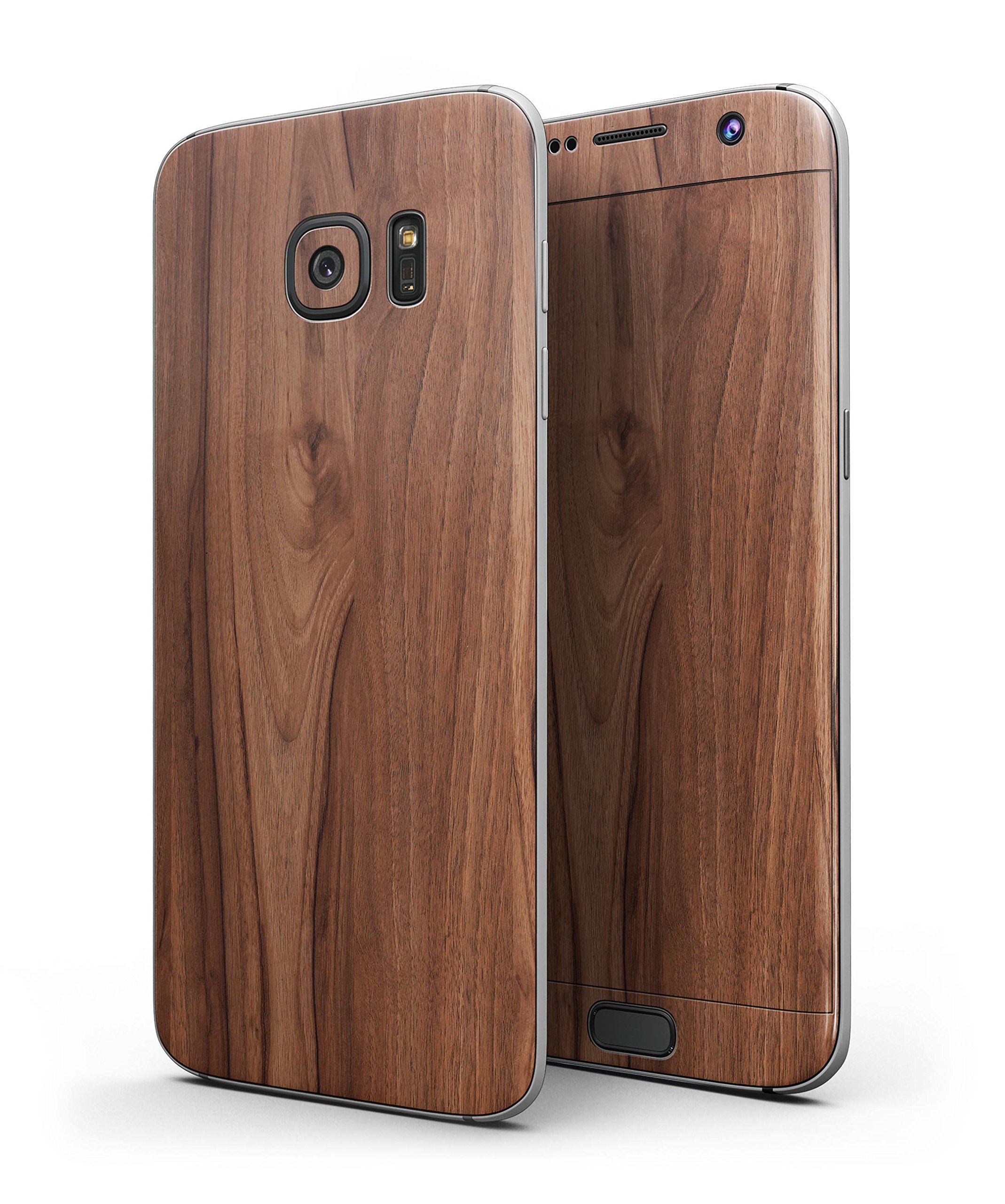 Design Skinz Design Skinz Smooth-Grained Wooden Plank Full-Body Wrap Decal Skin-Kit for The Galaxy S9 Plus
