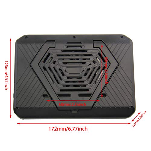 GEZICHTA Switch Dock, Portable Mini Switch Docking Station with Cooling Fan Fast Heat Dissipation Desktop Game Console Stand for Switch