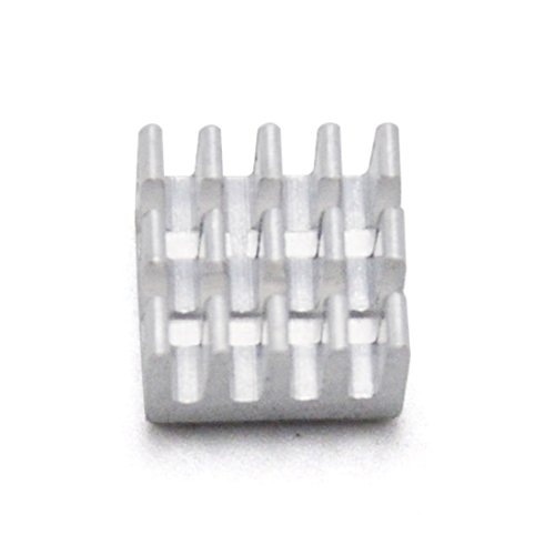 ALLUS Passive Heatsinks for Raspberry Pi 3 Model B for Sticking On 3 x 4sets alu
