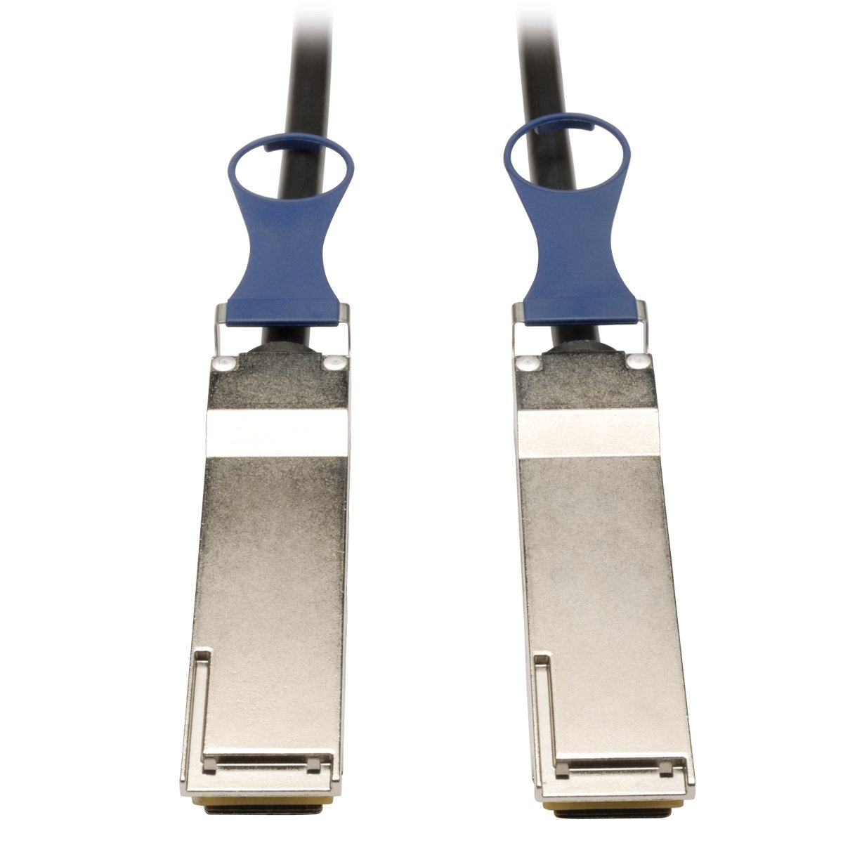 Tripp Lite QSFP+ to QSFP+ 40Gb Passive DAC Copper Infiniband Cable, 1M (3-ft.) (N282-01M-BK)