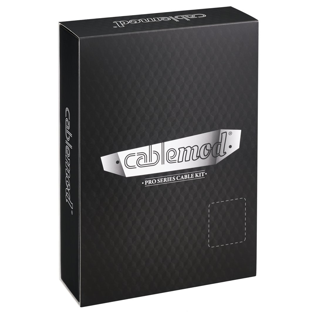 CableMod C-Series Pro ModMesh Sleeved Cable Kit for Corsair RM Yellow Label/AXi/HXi (Carbon)