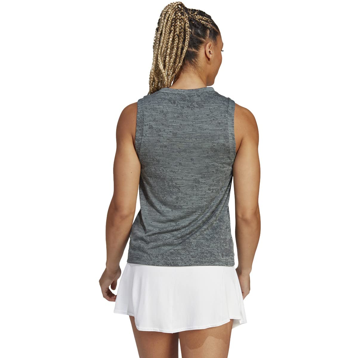 adidas Women's Tennis Match Tank, Wonder Mauve, Large
