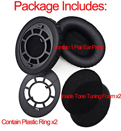 RS120 HDR120 Earpads, Replacement Ear Pads Compatible RS120 HDR120 RS 110 RS110 Headphones - RS120 Memory Foam Protein Leather Earpads