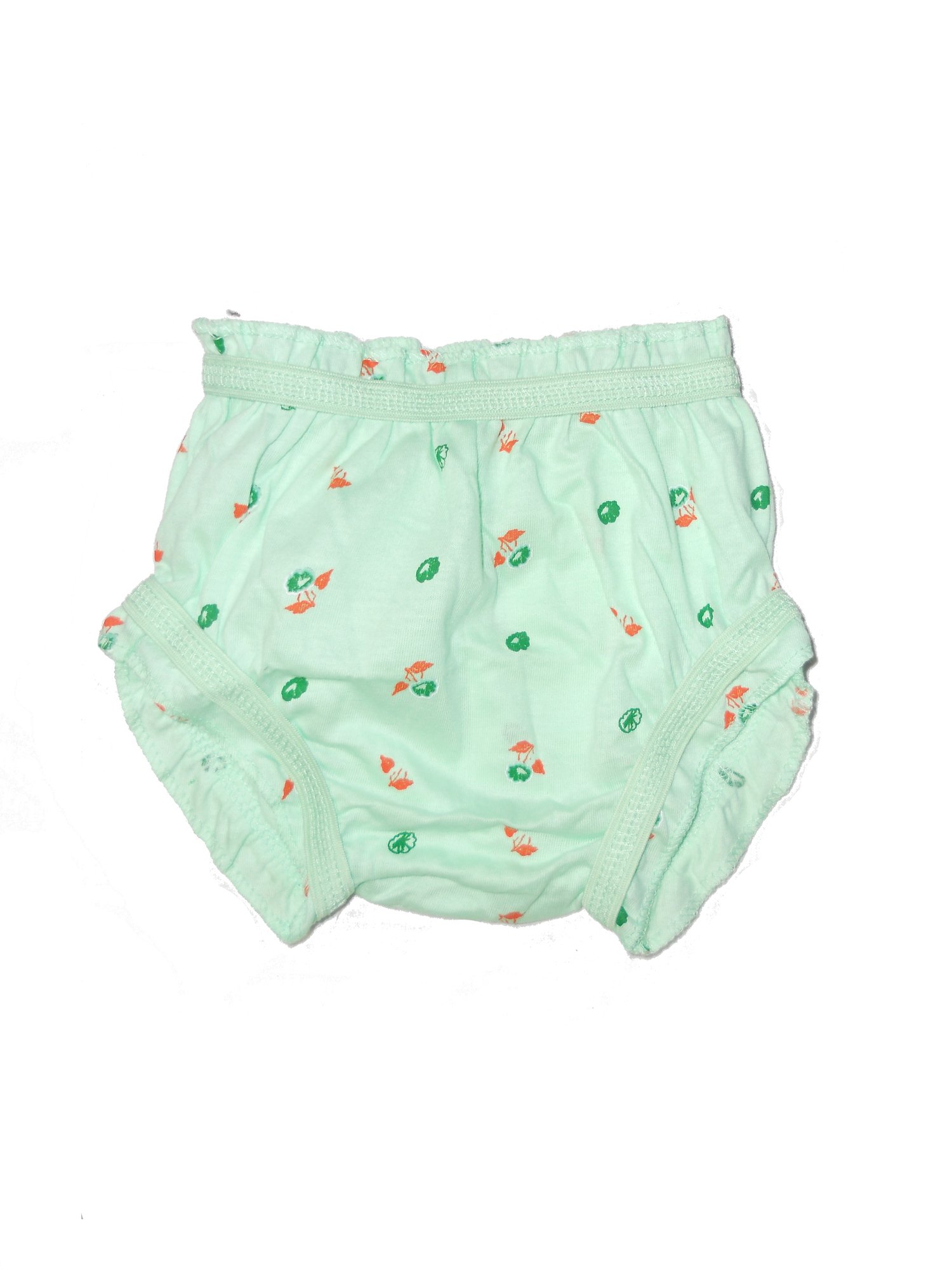New Day Baby Girls' Cotton Panties Pack Of Ten, Multi-coloured, Size 6-12 Months