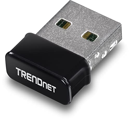 TRENDnet Micro N150 Wireless & Bluetooth 4.0 USB Adapter, Class 1, N150, Up to 150Mbps WiFi N, TBW-108UB Silver