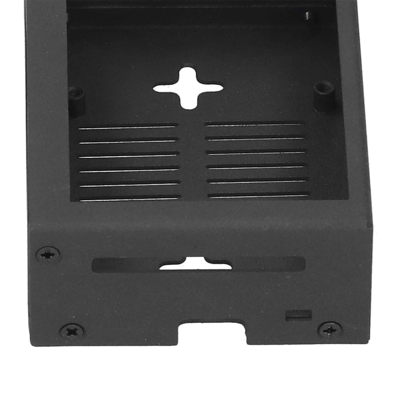 AUHX Protective Shell, Protective Shell Box Metal Computer Durable Rich Interfaces with Side GPIO Cable Slot for Protection(Metal Shell)