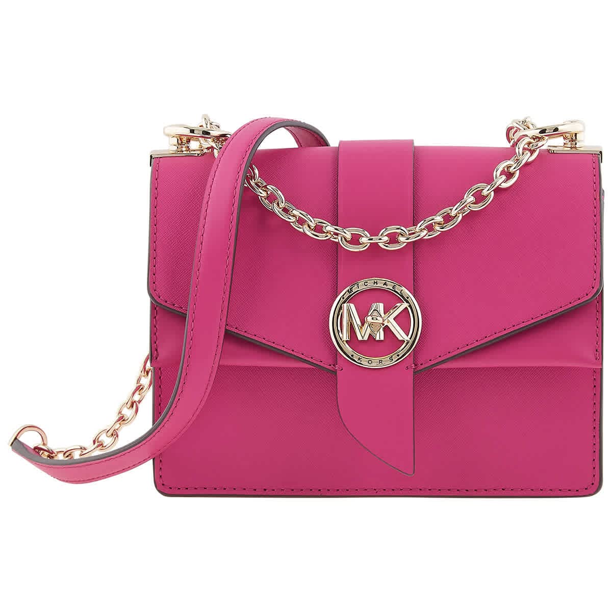 Michael Kors Greenwich Small Convertible Cross Body Wild Berry One Size