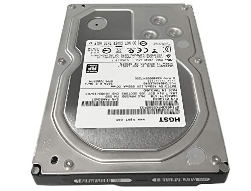 HITACHI 0F14683 Ultrastar A7K4000 4TB 7200 RPM 64MB cache SATA 6.0Gb/s 3.5 internal hard drive (Bare Drive) (Renewed)
