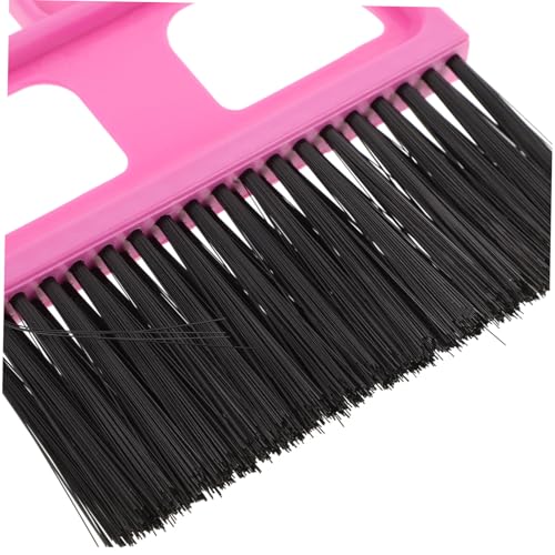 Cabilock 1 Set Pet Cleaning Tool Push Broom Dog Wipes Portable Cleaning Brush Toys Spray Squeegee Mini Cleaning Broom and Dustpan Mini Broom Pet Nest Broom Lint Remover Starter Plastic Rosy