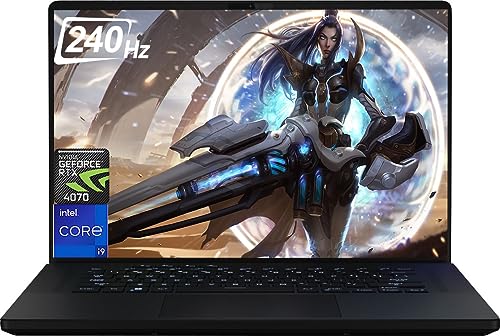 ASUS ROG Zephyrus M16 Gaming Laptop 2023 Newest, 16" QHD 240Hz Display, 13th Gen Intel Core i9 13900H, NVIDIA GeForce RTX 4070, 32GB DDR5 RAM, 1TB SSD, Wi-Fi 6, Backlit Keyboard, Windows 11 Home