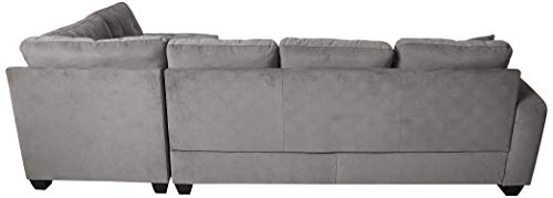 Homelegance Emilio 2-Piece Reversible Sectional Sofa - Taupe