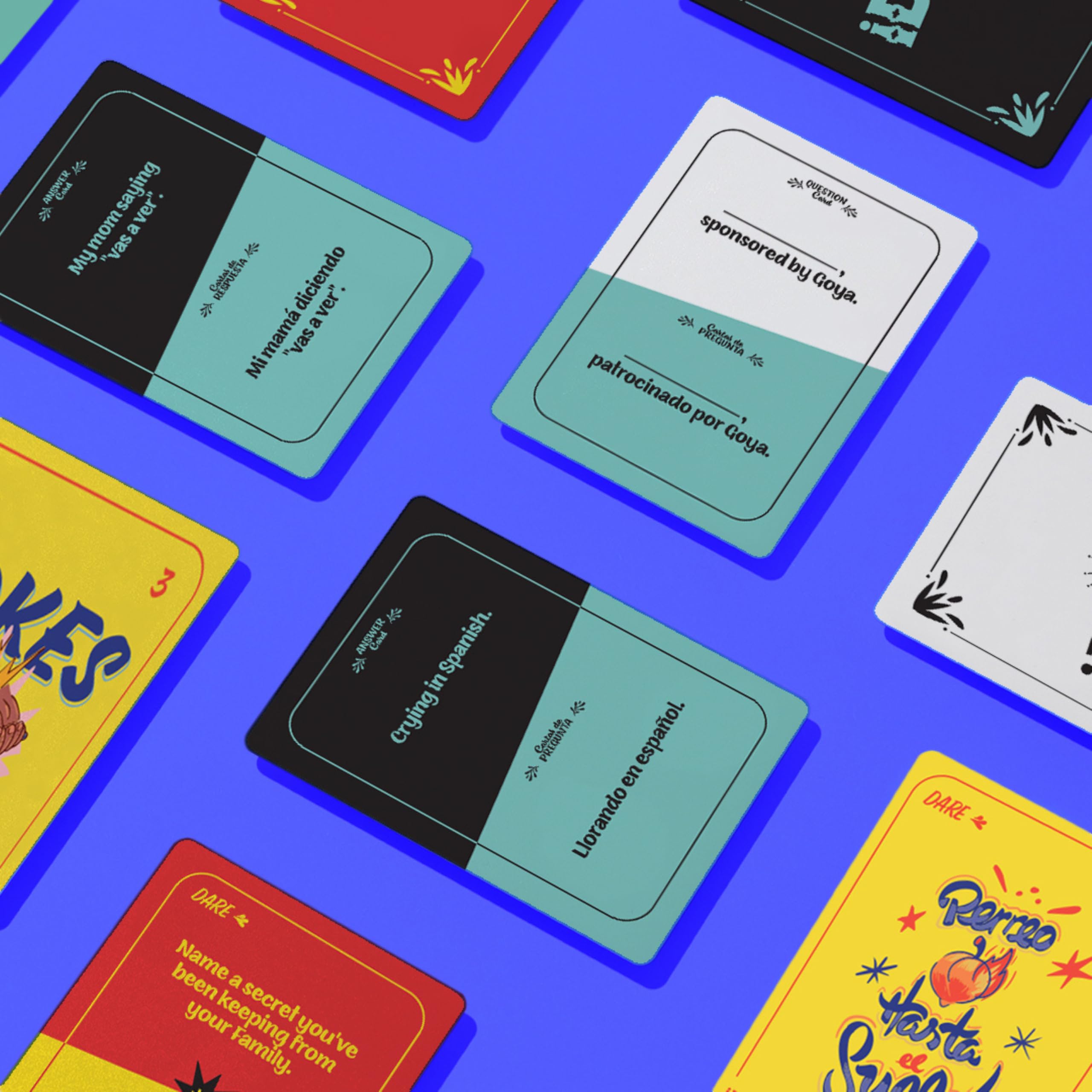 Dios Mio! Party Game - Bilingual Comedy Card Game for Latinos, Fun for Family Game Night, Ages 17+, 4-10 Players, 30-60 Min Playtime, Made by Fitz Games