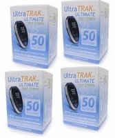Ultra TRAK Ultimate Test Strips 200 Ct. Bundle (4 Boxes of 50Ct Test Strips = 200Ct Total)