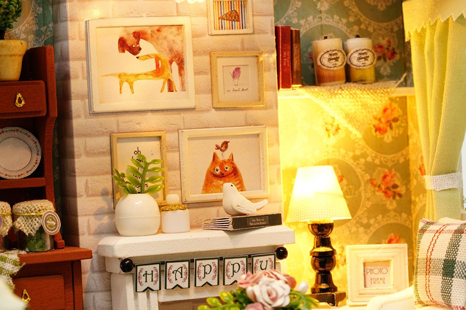 DIY Miniature Dollhouse Kit with Music Box Rylai 3D Puzzle Challenge for Adult Kids Z008