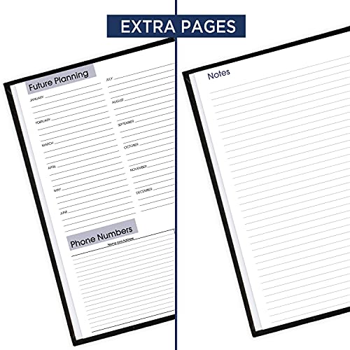 AT-A-GLANCE 2022 Monthly Planner by AT-A-GLANCE, 8" x 11-3/4", Large, Hardcover, DayMinder, Black (G470H00)