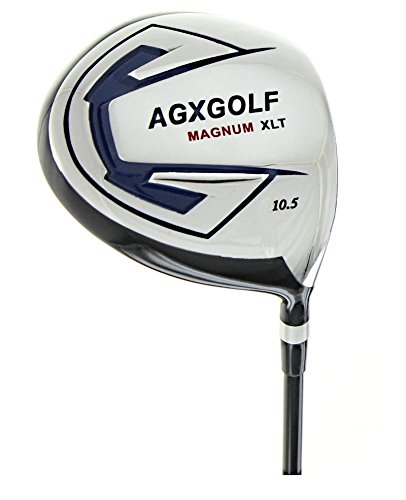 AGXGOLF Men's Magnum Executive Edition Golf Club Set w/Stand Bag; Right Hand: X Tall (+2") Length; Graphite Woods; 4, 6, & 8 Irons + Pitching Wedge + Free Putter; USA Bilt