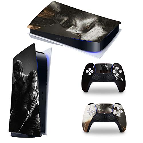 Adventure Future - PS5 Standard Edition Skin Console - PS5 Standard Edition Controller Skin Cover Vinyl Decal Protective