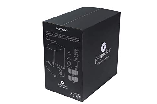 Polymaker Filament Storage Box for 2x1kg Spools or 3kg Spool- PolyBox Edition II 3D Printer Filament Storage Filament Holder 3D Filament Spool Storage Box 3D Printing Filament