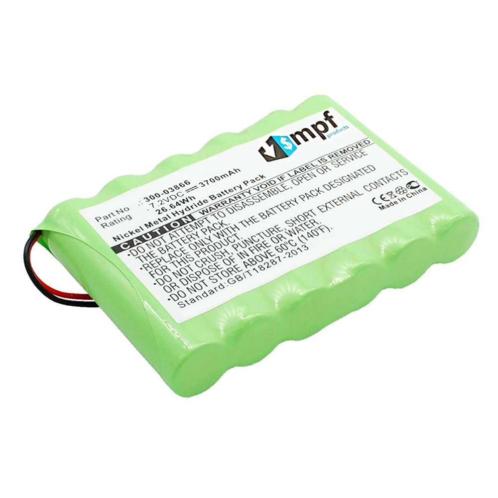 MPF Products 3700mAh 300-03866, LCP500-4B Battery Replacement Compatible with Honeywell Lynx 5100, Lynx 5200, Lynx 5210, Lynx Touch 7000 Security Alarm Systems