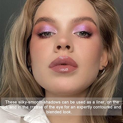 AMY'S DIARY 10 Colors Pink Eye Shadow Eyeshadow Palette, High Pigmented, Blendable Long Lasting Waterproof Nude Pink Neutral Eye Palette Makeup (14#)