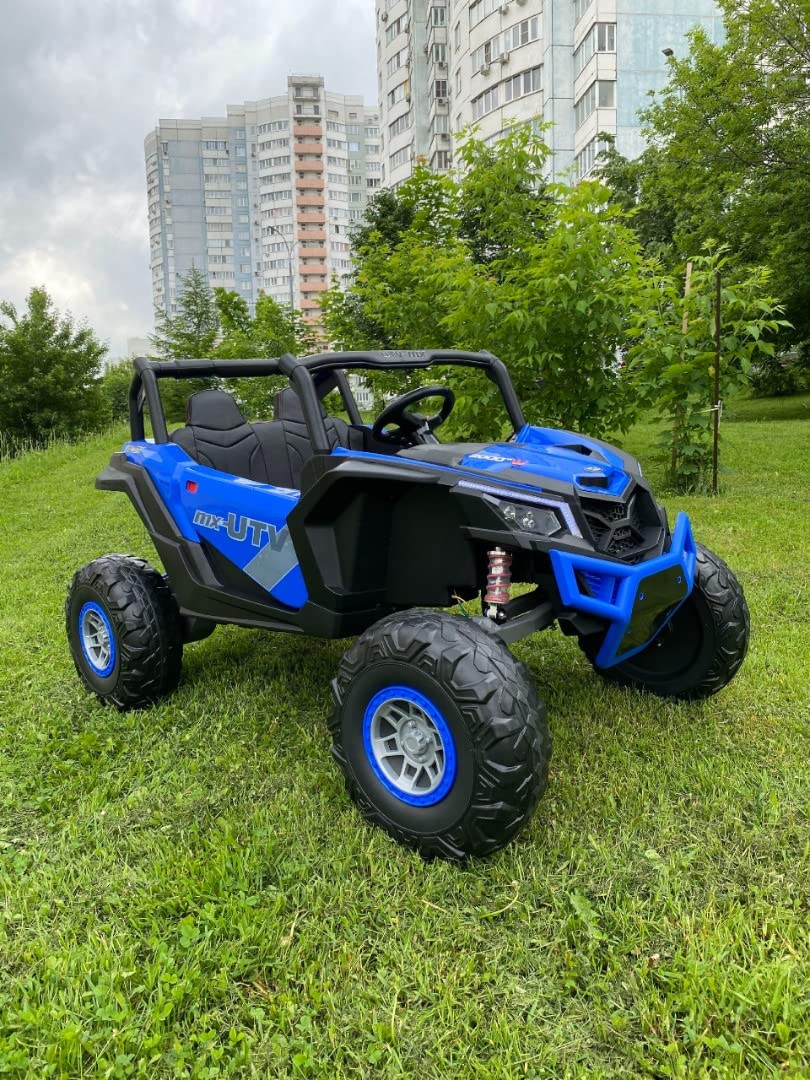 Next Generation 4X4 Upgraded Kids Ride ON CAR Power Wheel Quad Buggy UTV MX Side by Side RZR ATV 24V XL Rubber Tiers