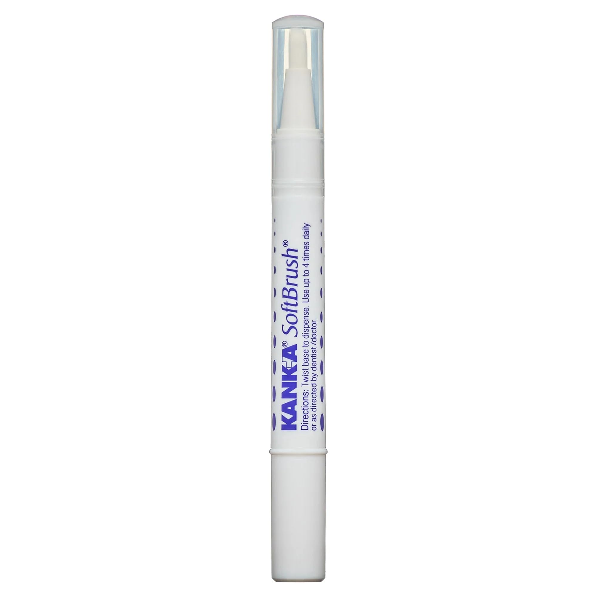 Kank-A Kank-A Soft Brush Tooth/Mouth Pain Gel Professional Strength, 0.07 oz (Pack of 4)Q