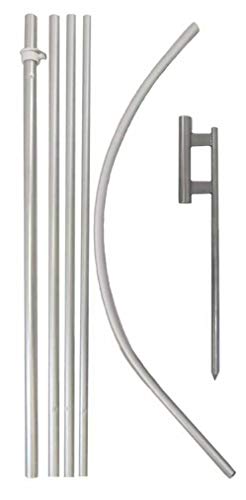 Infinity Republic - CBD Windless Full Sleeve Banner Swooper Flag & Pole Kit - Perfect for Businesses, Dispensaries, Smoke Shops, Markets etc!