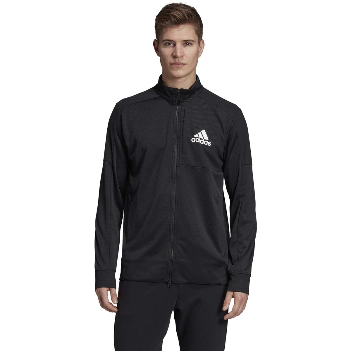 adidas Men's Team Issue Bomber Jacket (X-Large) Black