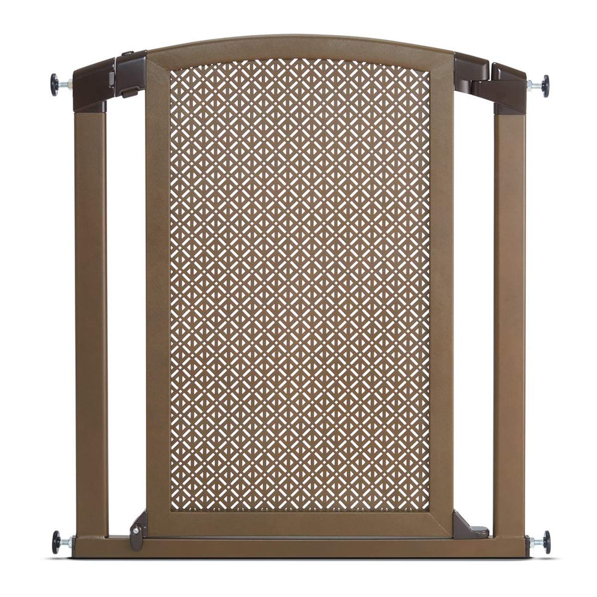 Munchkin® Decorative Metal Baby Gate Extension Compatible with Gate, MKSA0658-011, Bronze, 2.75"