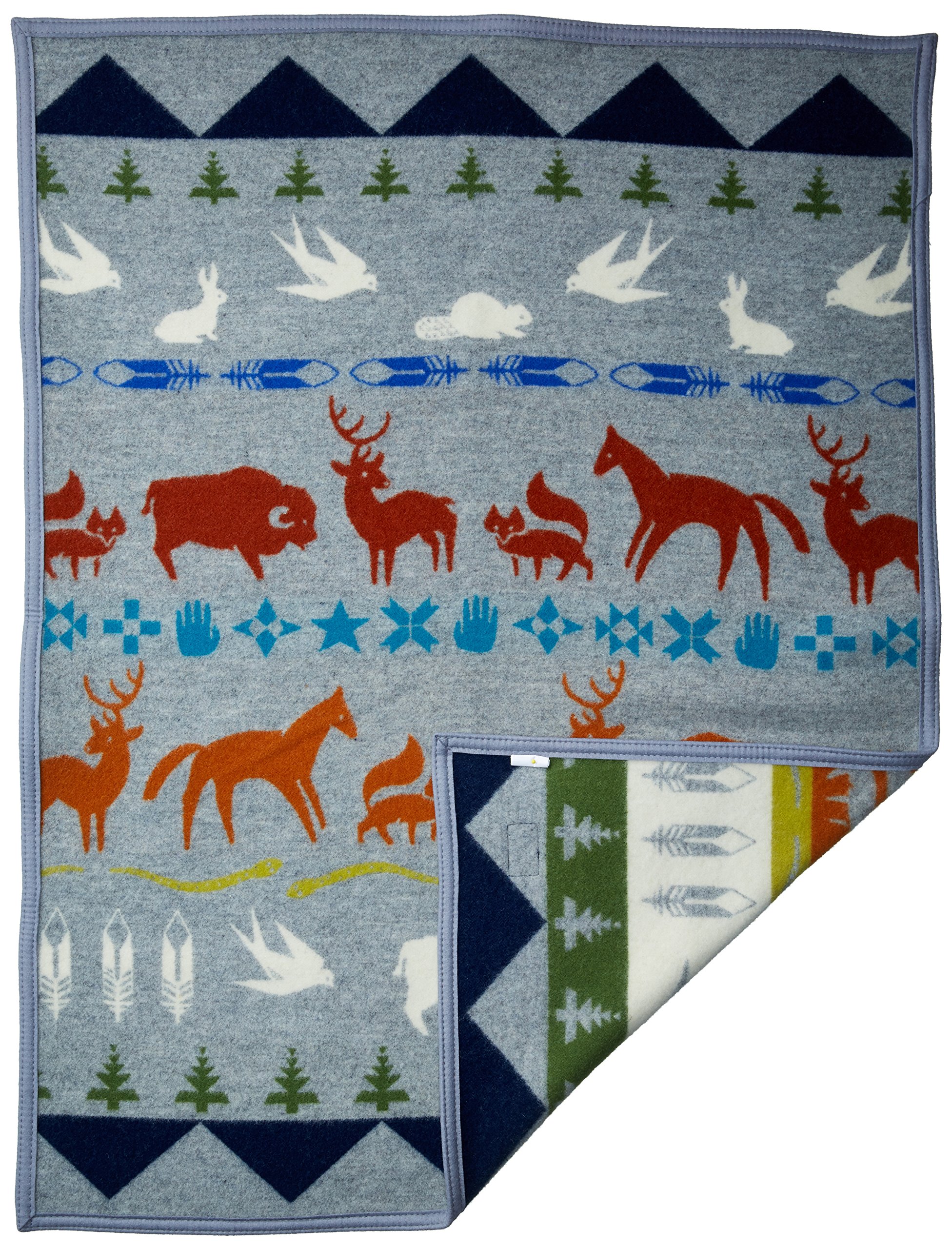 PENDLETON Unisex Jacquard Muchacho Shared Paths Blanket, One Size
