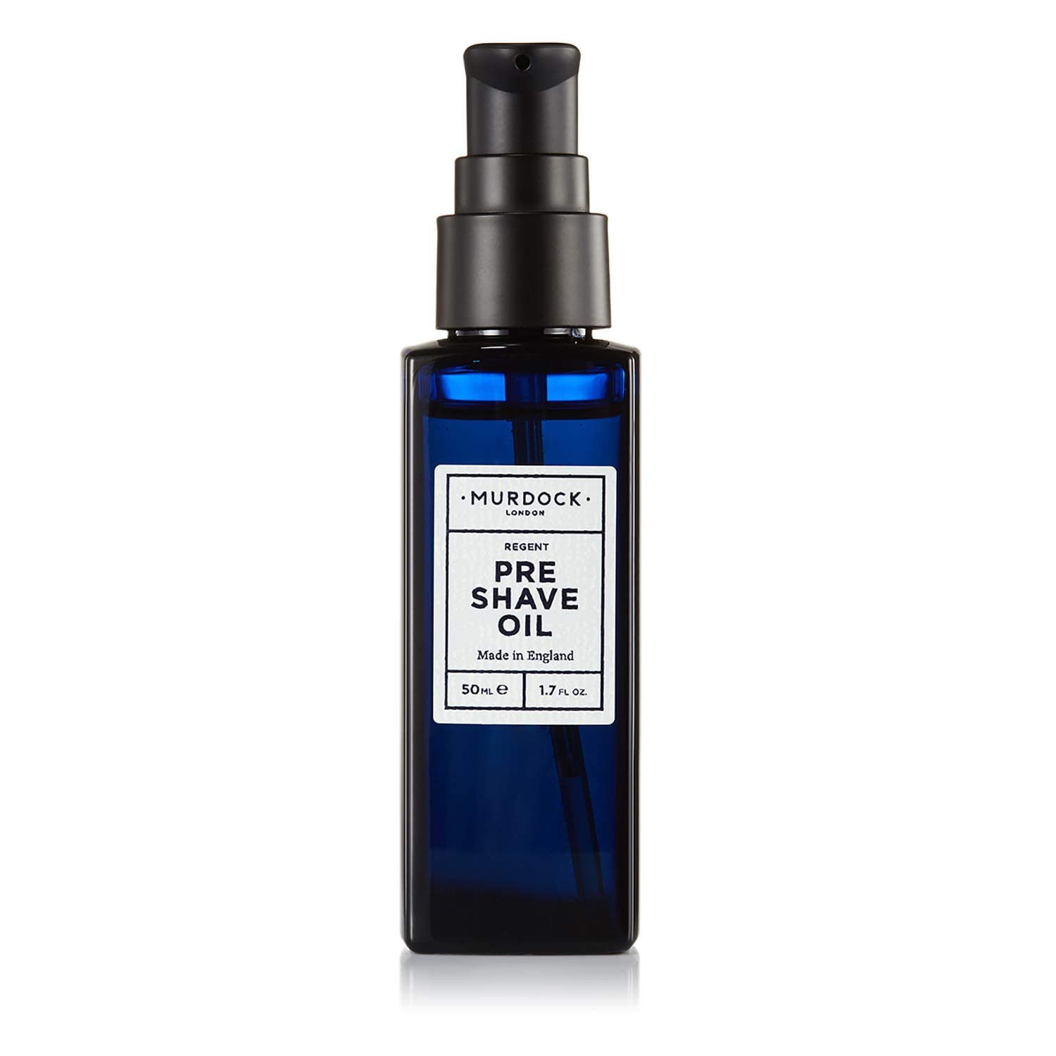 Murdock London Pre Shave Oil | 100% Natural Oils Soften and Prep Beard for Smooth Shave | Made in England | 1.7 oz