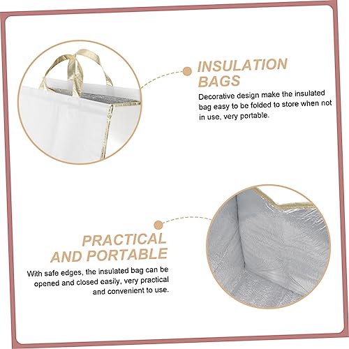 INOOMP Tote Bags insulated delivery bag heighten insulated bag ice bag nonwoven peritonealwaterproof Packing Insulated Bag