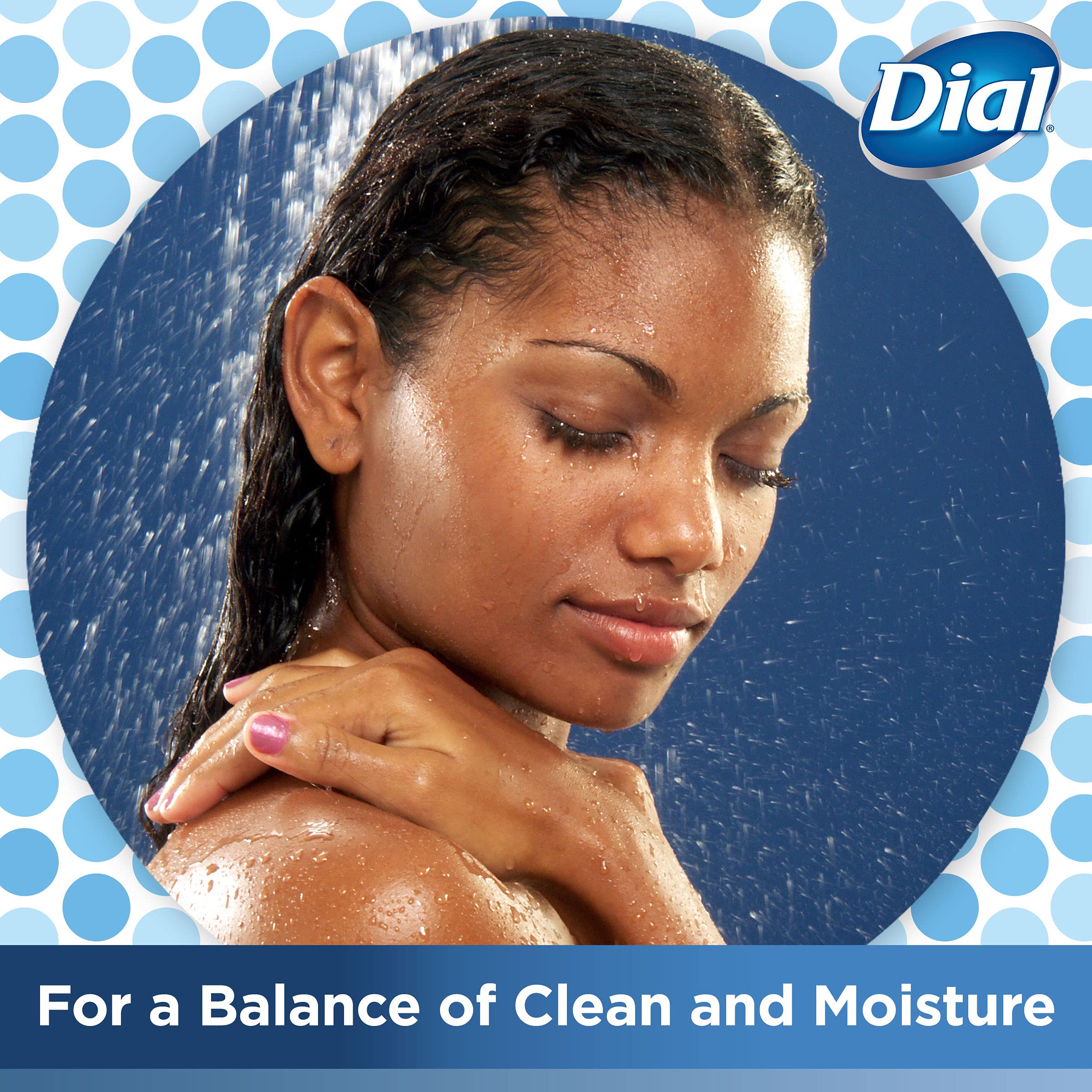 Dial Antibacterial Bar Soap, Refresh & Renew, Spring Water, 4 oz, 8 Bars
