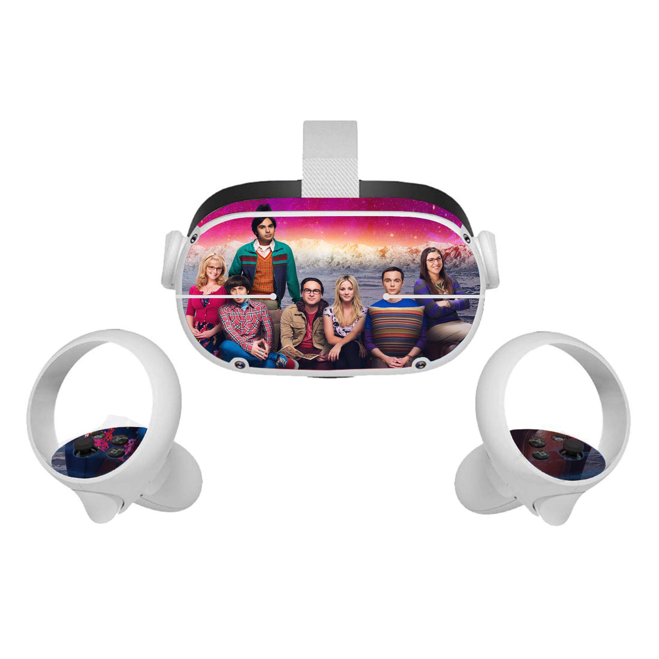 American Television Sitcom Oculus Quest 2 Skin VR 2 Skins Headsets and Controllers Sticker Protective Decal Accessories